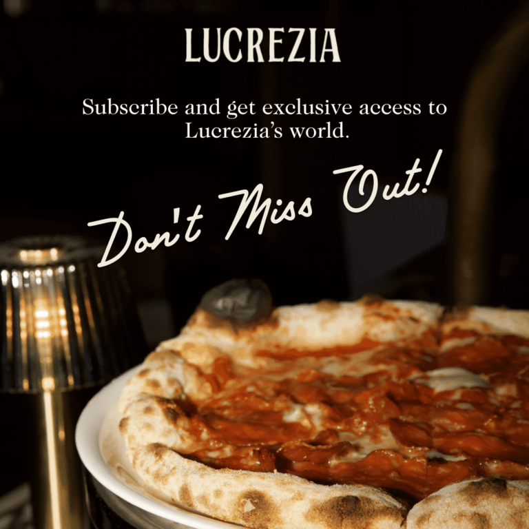 Menu - Lucrezia